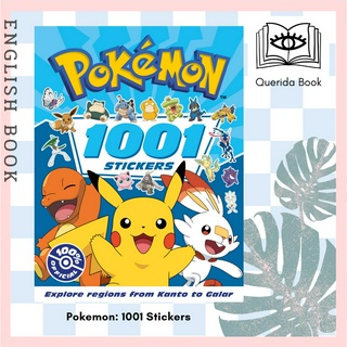[Querida] หนังสือภาษาอังกฤษ Pokemon: 1001 Stickers สติ๊กเกอร์ โปเกมอน ...