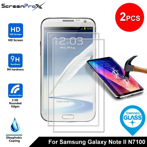 Screenprox Samsung Galaxy Note 2 N7100 กระจกนิรภัยกันรอยหน้าจอ (2 ชิ้น) | Shopee Thailand