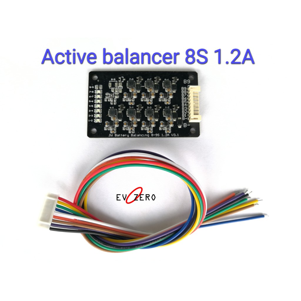 Active Balancer V1.3บอร์ดเเอคทีฟบาลานซ์ 4S 7S 8S 16S 1.2A 5.5A ...