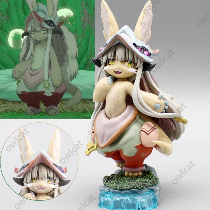 โมเดล Made in Abyss Figure Nanachi 14cm Narehate Explorer Model PVC ...