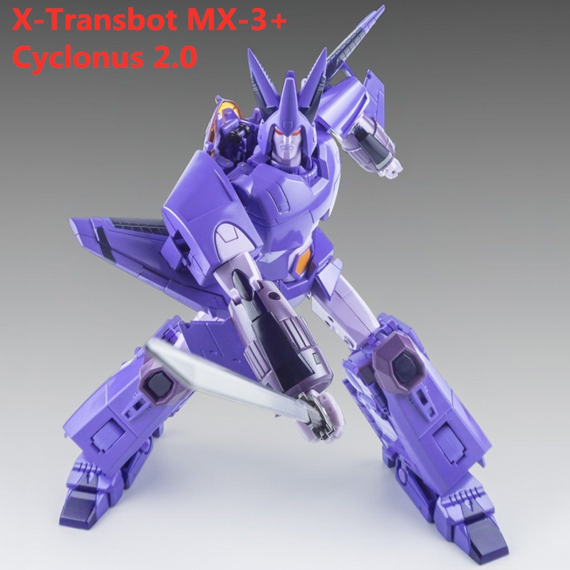 NEW X-Transbot Transformation MX-3+ MX3+ MX-3 Cyclonus Metallic G1 2.0 ...