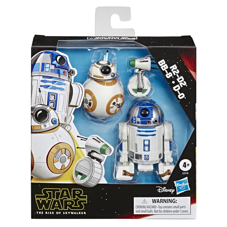 Star Wars Galaxy of Adventures R2-D2, BB-8, D-O 3-pack Toy Droid Figures ขนาด 5 นิ้ว สินค้าใหม่ ...