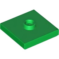 [114] ชิ้นส่วนเลโก้ Lego Part Plate, Modified 2 x 2 with Groove and ...