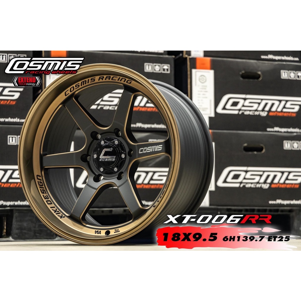 ล้อแม็กขอบ 18x9.5 ET+25, 18x10.5 ET+30ยี่ห้อ Cosmis รุ่น XT-006RR 🔥(ราคาต่อ1วง)🔥 (ขายยกชุด4วง ...