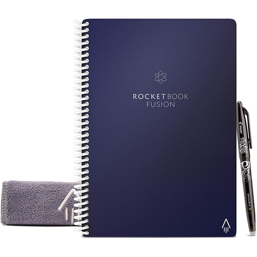 Rocketbook Fusion Smart Reusable Notebook Calendar To-Do List, Note ...