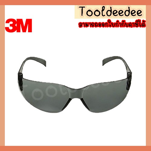 แว่นตาเซฟตี้ 3M 11327 VirtuaSprt เลนส์เทา | Shopee Thailand