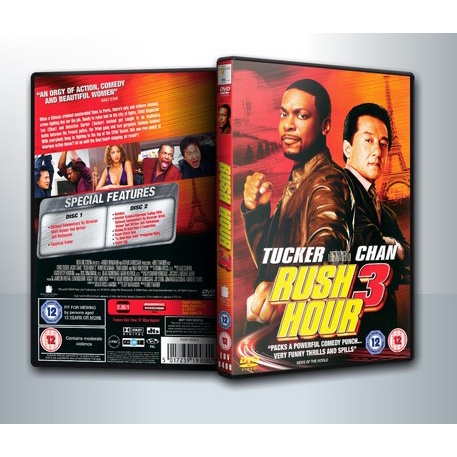 [ DVD Movie มีปก+สกรีนแผ่น-ไม่มีกล่อง ] The Rush Hour Collection คู่ ...