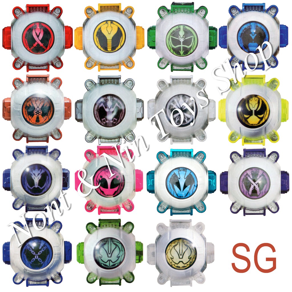 SG EyeCon Kamen Rider Ghost (Ghost & 15 Heroes) .. อายคอน ไรเดอร์โกสท์ ตัวพื้นฐาน และ 15 วีรชน ...