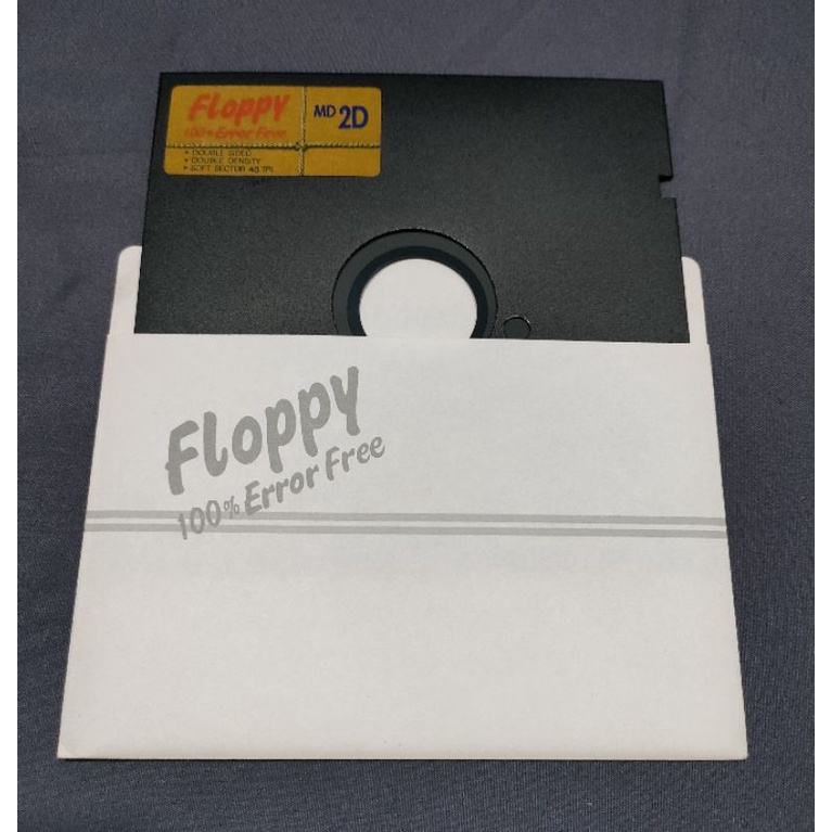 แผ่นฟล็อปปี้ดิสก์ Floppy Disc 5.25 นิ้ว MD,2D Floppy ของเก่า สะสม ...