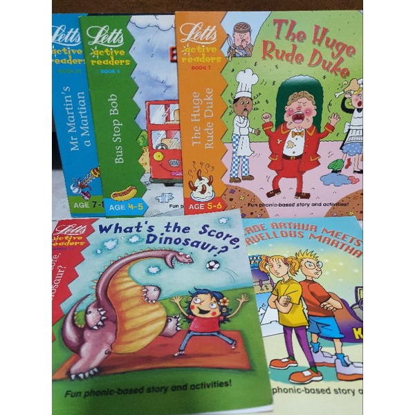 Active Readers, Fun phonics - Based Story and activities. Letts., by ...