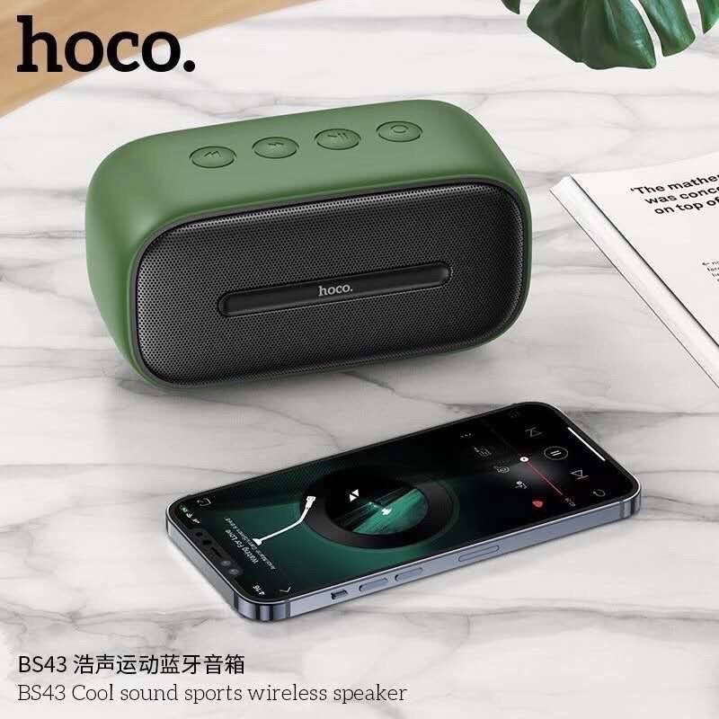 ลำโพงบลูทูธ Hoco BS43 BT V5.0 พร้อมแบตเตอรี่1200mah กันน้ำด้วย (ของแท้ ...