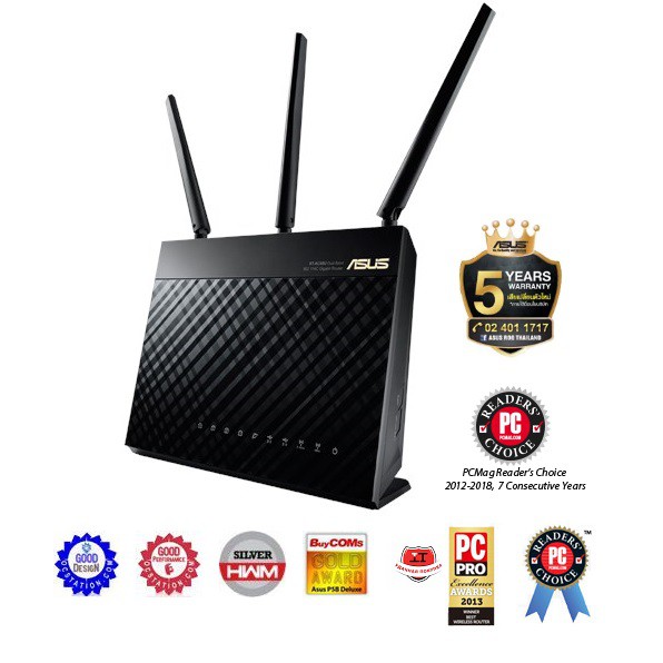 ASUS AC1900 DUAL BAND GIGABIT WIFI ROUTER, AIMESH FOR MESH WIFI SYSTEM ...
