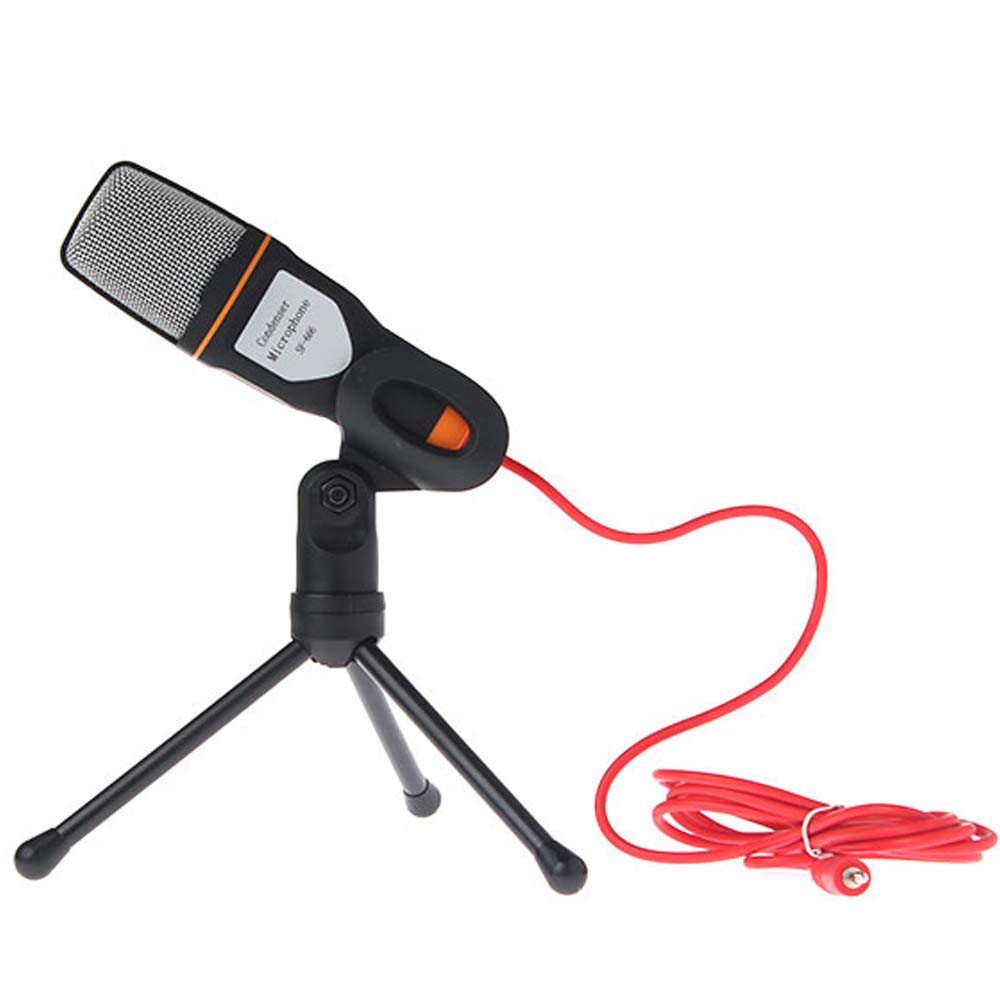 SF-666 I-GREEN Condenser Microphone พร้อมที่จับไมค์ | Shopee Thailand