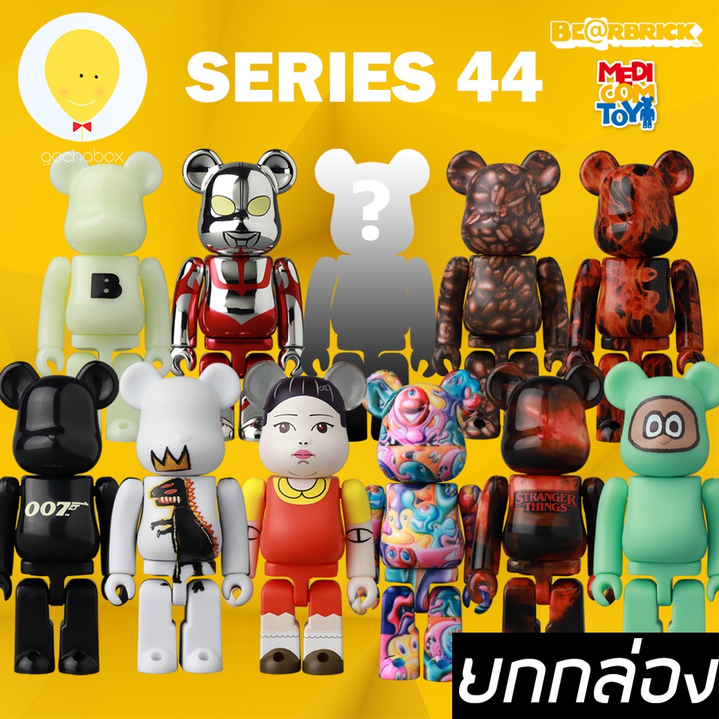 gachabox แบบยกกล่อง Bearbrick series 44 100% by Medicom Toy - ของแท้ แบร์บริค พร้อมส่ง Be@rbrick ...