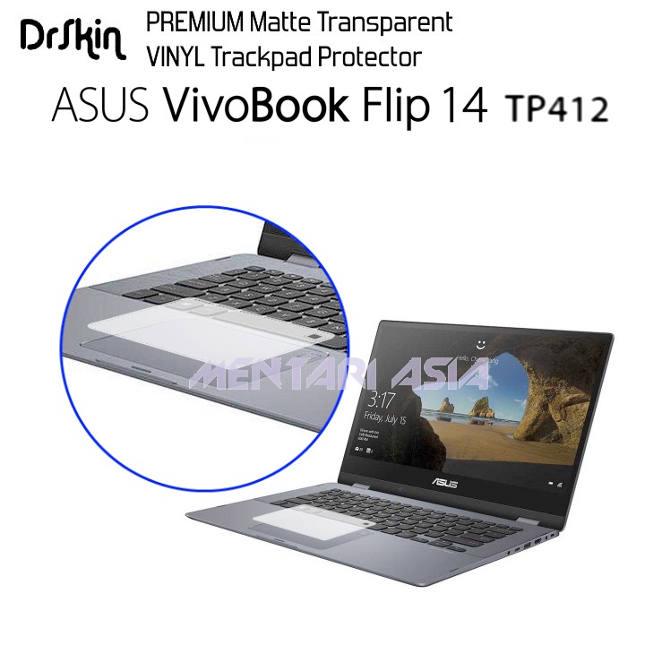 ตัวป้องกันทัชแพด ASUS VivoBook Flip 14 TP412FA - DrSkin MATTE ไวนิล ...