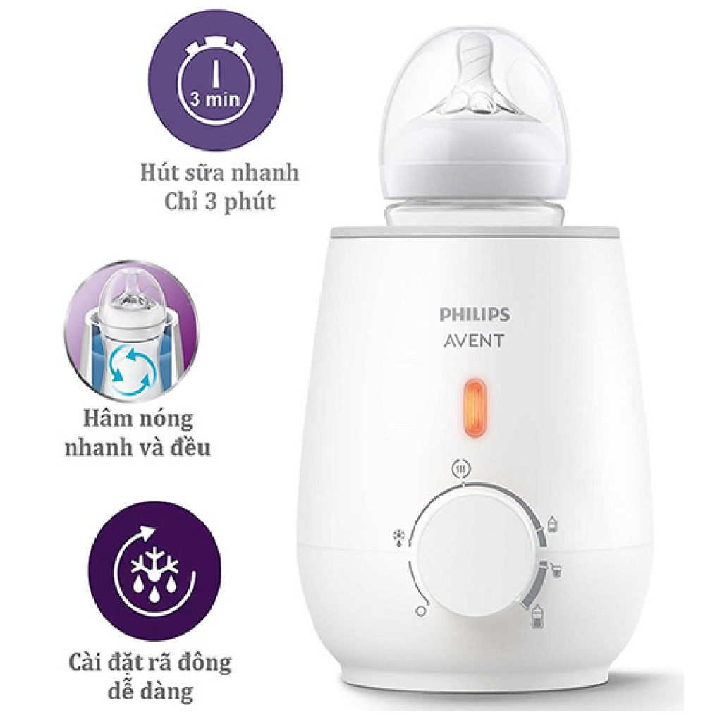 Philips Avent เครื่องอุ่นนมและอาหารความเร็วสูง | Shopee Thailand