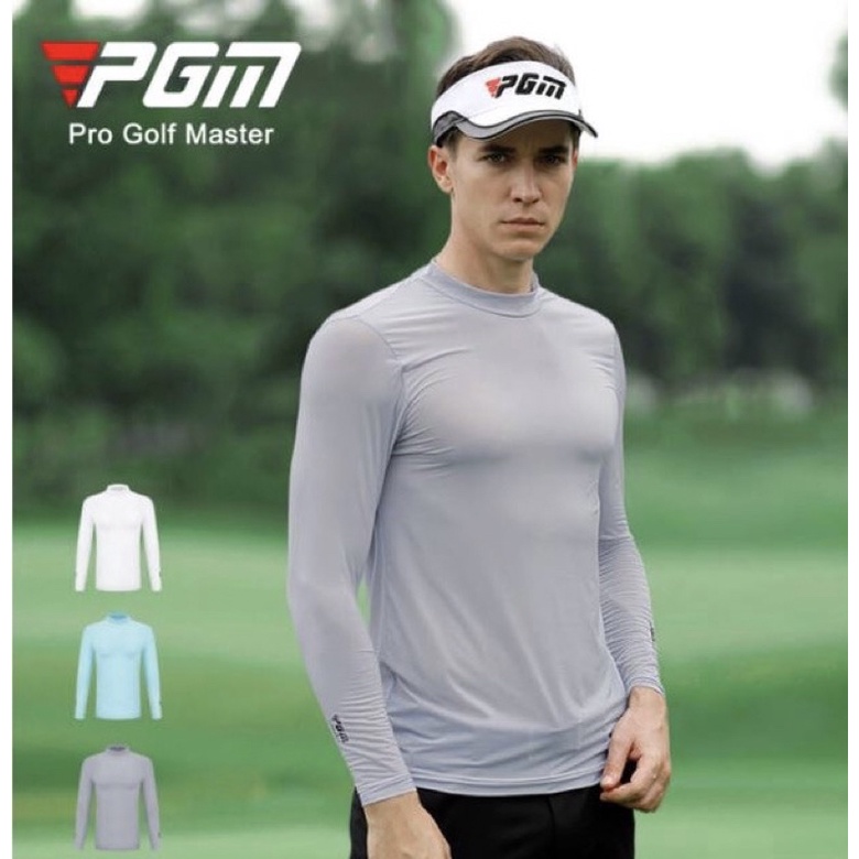 เสื้อกันยูวี PGM UV protection shirt Body fit กันUV ระบายเหงื่อกันยูวี รัดกล้ามเนื้อ | Shopee ...
