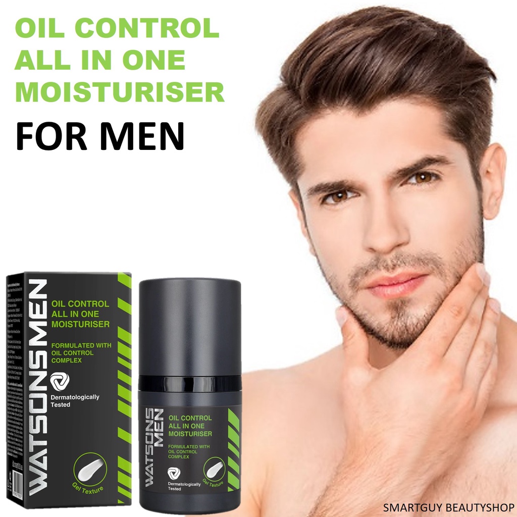 Watsons Men Oil Control All in one Moisturiser 50g ผลิตภัณฑ์ครีมมอยซ์เจ ...