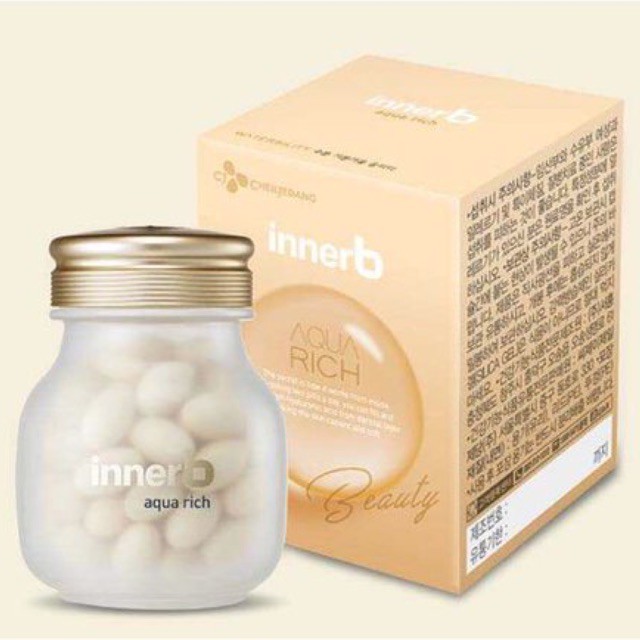 Innerb Aqua Rich 500mg x 56 Capsules สีเหลืองตัวท๊อปของแบรนด์ สูตร ...