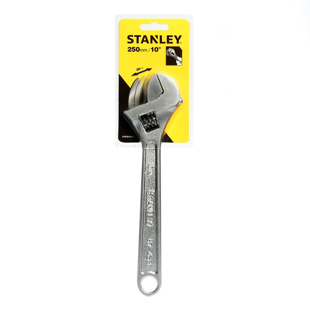 STANLEY 87-433-1-23 ประแจเลื่อน 10" สามารถออกใบกำกับภาษีเต็มรูปแบบได้ ...