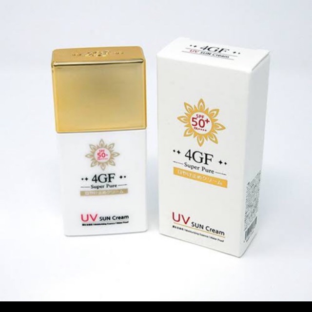 ครีมกันแดด 4GF Super Pure UV Sun Cream SPF50+PA++++ | Shopee Thailand