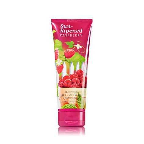 BATH & BODY WORKS Sun-Ripened Raspberry Ultra Shea Body Cream สั่งซื้อ ...