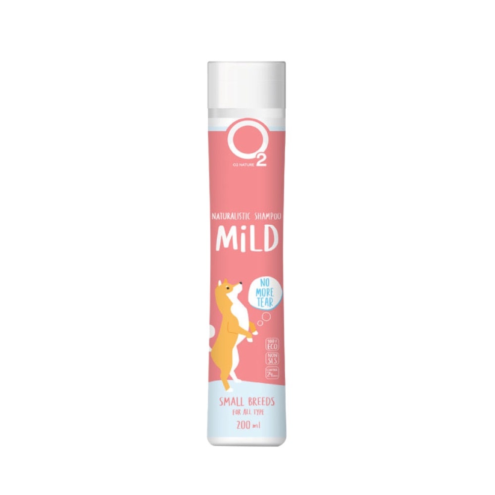 แชมพูสุนัข O2 Oxygen Mild Dog shampoo ขนาด 200,500 ml สูตรบอบบาง ...