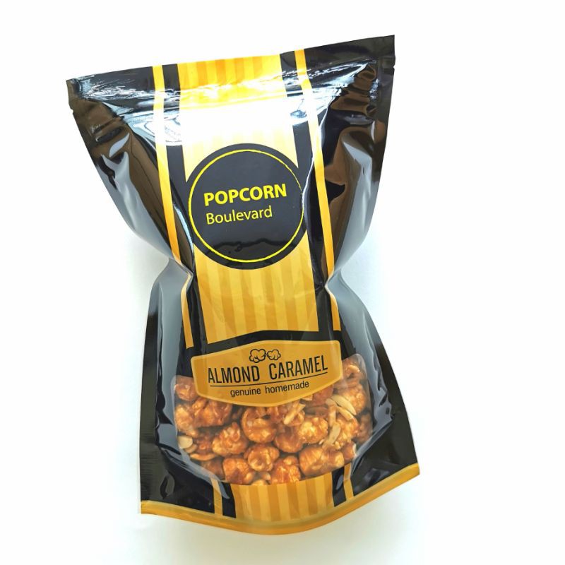POPCORN Boulevard Almond Caramel ป๊อปคอร์นรสอัลมอนด์คาราเมล ขนาด 200 ...