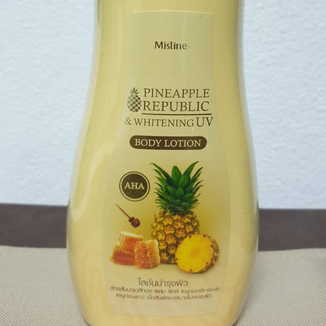Mistine pineapple lotion, มิสทีน โลชั่นสับปะรด | Shopee Thailand