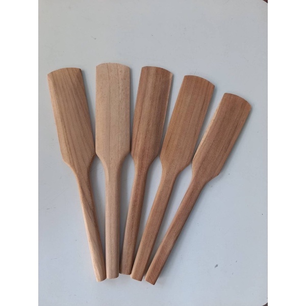 ไม้พายเล็ก พายไม้สัก ไม้พาย | Shopee Thailand