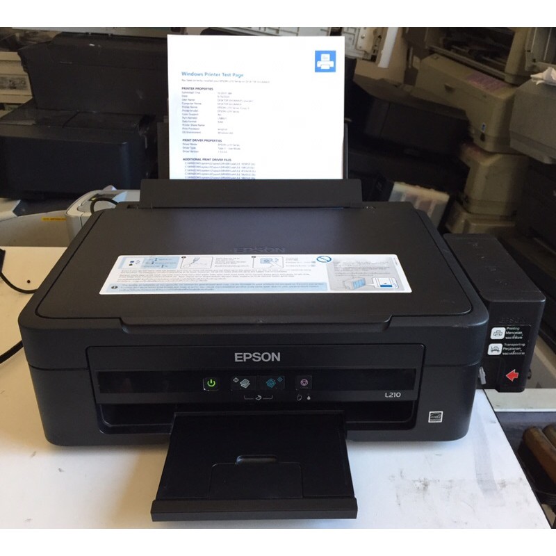 Epson L210 print copy scan มือสองใช้งานได้ปกติ **สั่งสินค้ารบกวนทักแชท ...