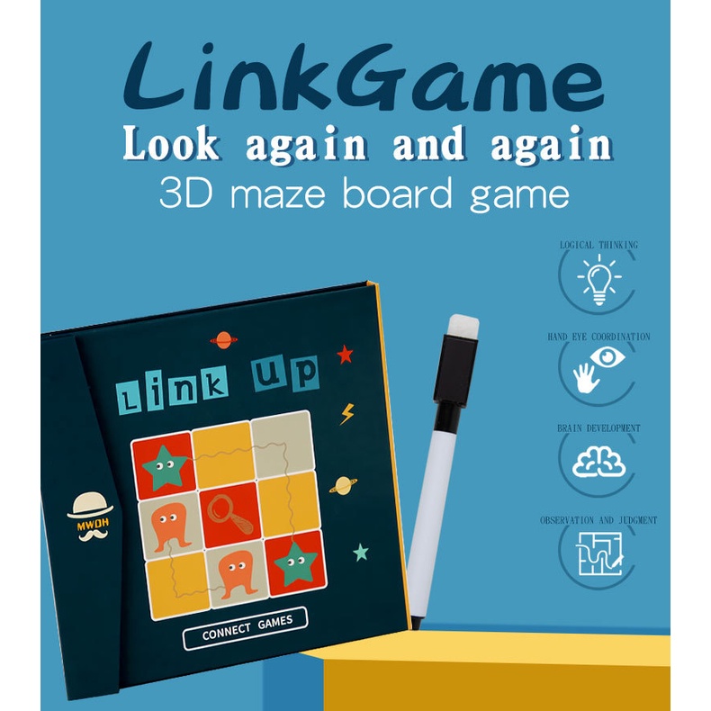 Kidssaurus Link up game เกมฝึกสมอง Coding game โค้ดดิ้ง | Shopee Thailand