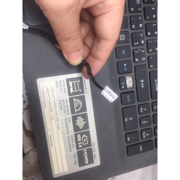 DC-Jack Notebook ACER E5-573 E5-475G E5-573G มือสอง | Shopee Thailand