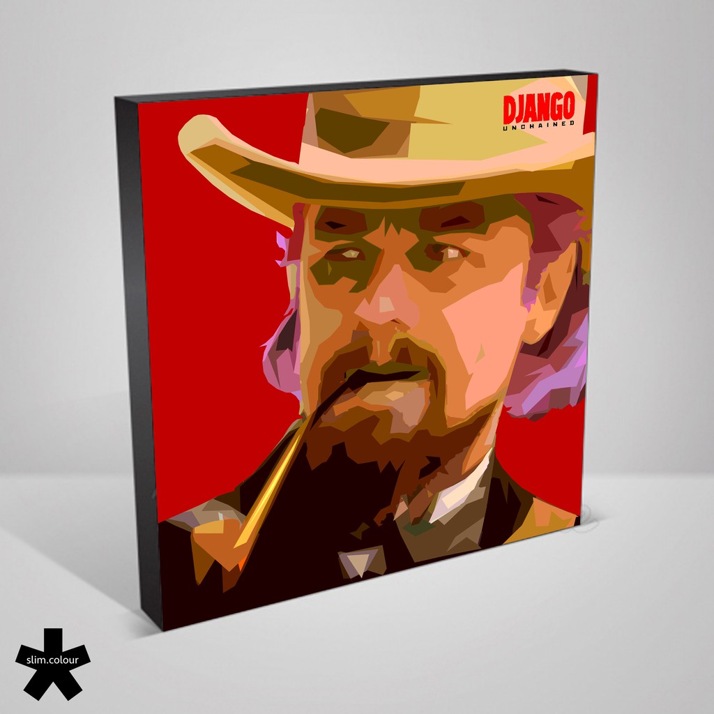 slim.colour | Pop Art Female | Movie - Django Unchained 001 | กรอบลอย ...