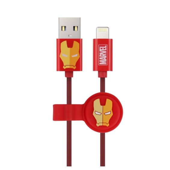 Rizz สายชาร์จ Lightning ลิขสิทธิ์แท้ Marvel Thor, Iron man และ Captain ...