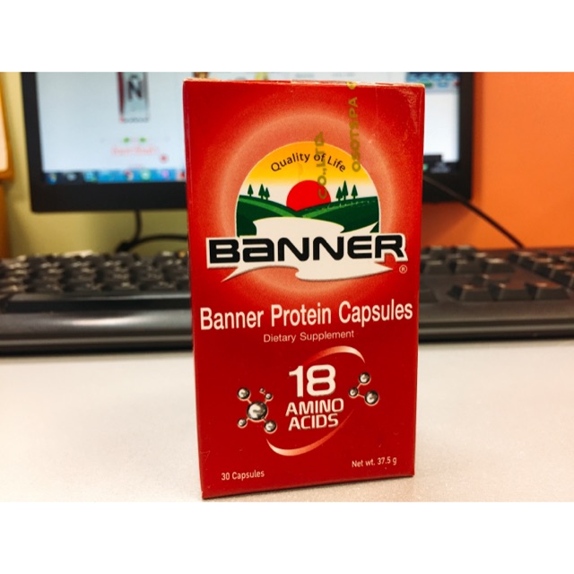 Banner Protein Capsules | Shopee Thailand
