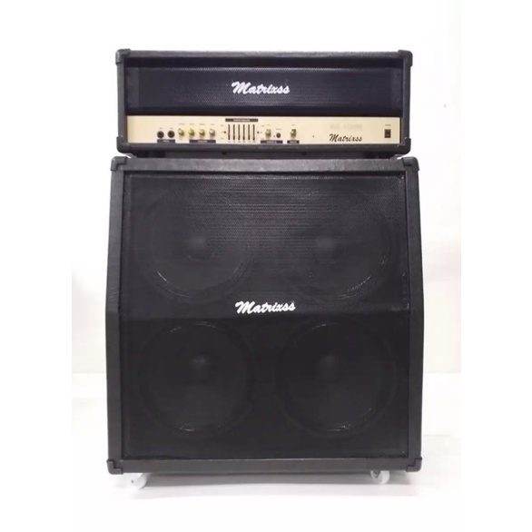 Matrixss BASS AMP แอมป์เบสหัวเทิร์น รุ่น BA100S พร้อมสายแจ็ค หัวแอมป์ 1 ...