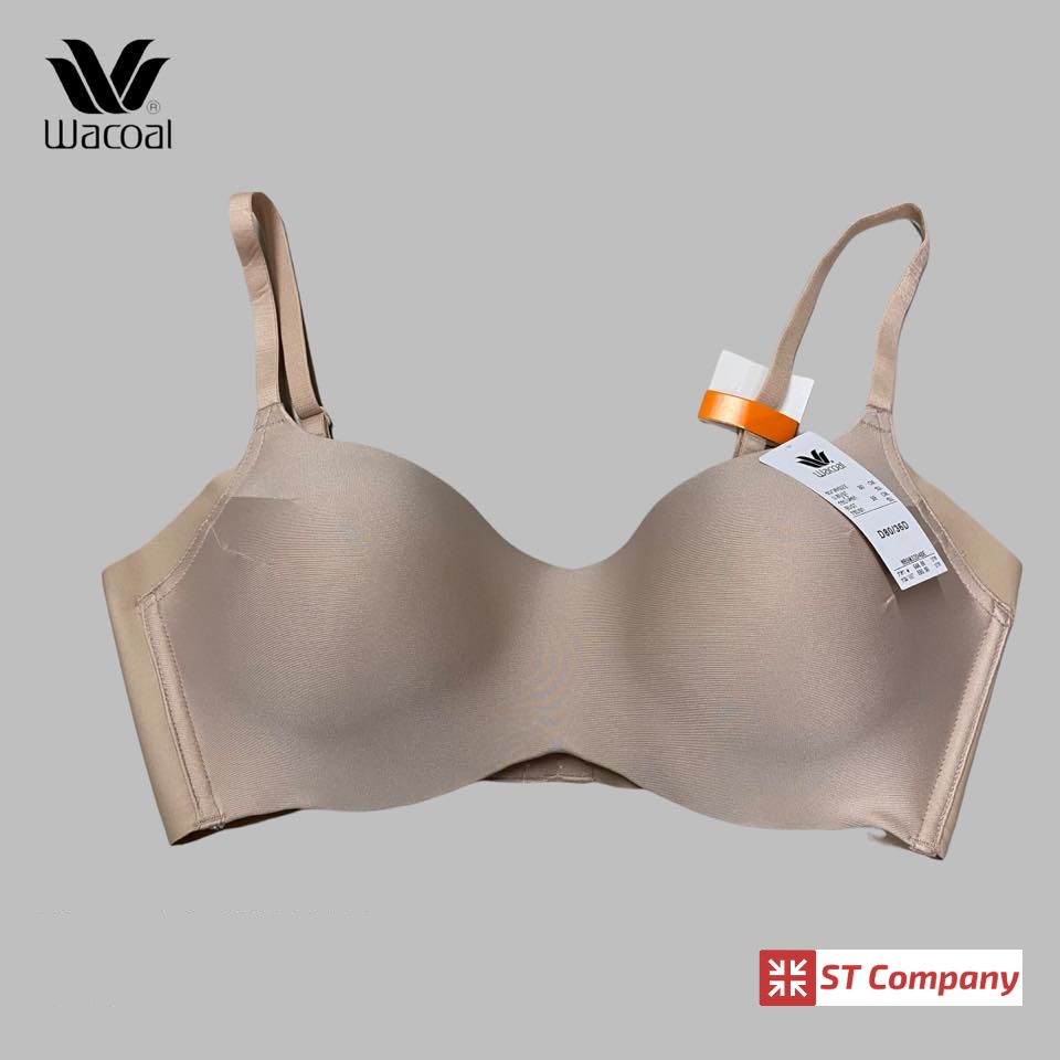 เสื้อชั้นใน Wacoal Basic Bra สีเบจ (Biege) รุ่น WB9M32 บราไร้โครง ยกทรง ...