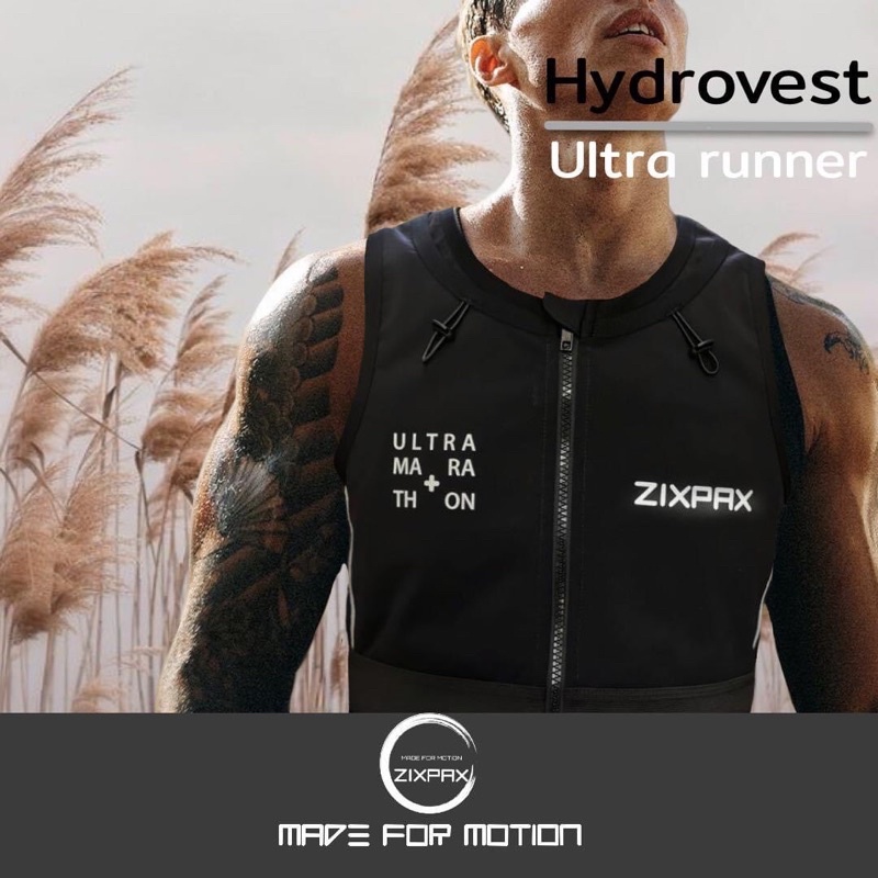 ZIXPAX #HYDROVEST #เป้น้ำดีๆ เป้ใส่น้ำ สำหรับนักวิ่ง | Shopee Thailand