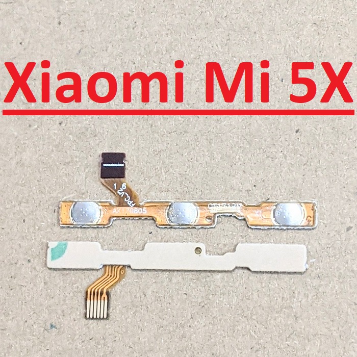 Xiaomi Mi 5X Power ปุ ่ มสายไฟปริมาณชิ ้ นส ่ วนเปลี ่ ยนสายไฟ | Shopee ...
