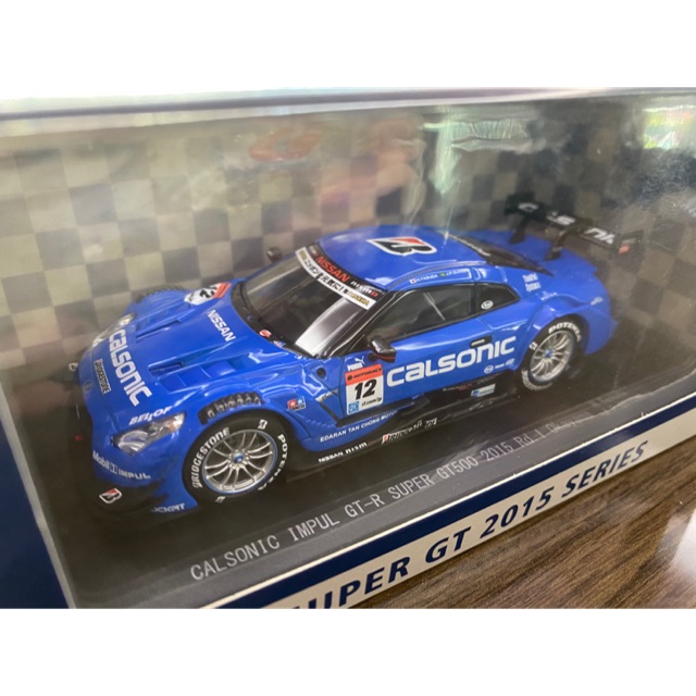 โมเดลรถแข่ง EBBRO แท้ CALSONIC IMPUL GT-R SUPER GT500 2015 Rd.1 Okayama No.12 | Shopee Thailand