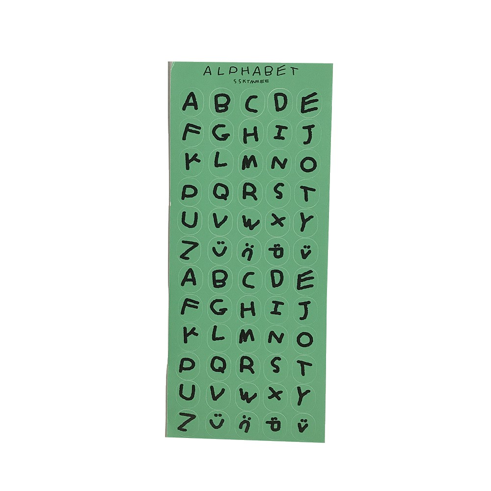 ssktmmee - Tiny sticker (a to z) | Shopee Thailand