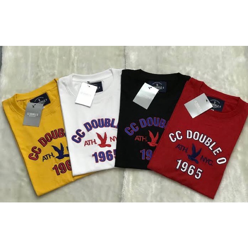 เสื้อคอกลม CC DOUBLE O | Shopee Thailand