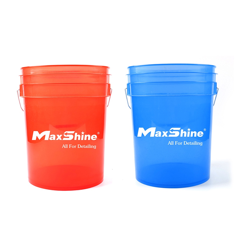 MAXSHINE Detailing Wash Bucket ขนาด 13,20 ลิตร ถังล้างรถ ถังน้ำล้างรถ ...