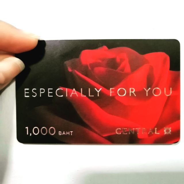 Central Gift Card 1,000 บาท ใบสุดท้าย | Shopee Thailand