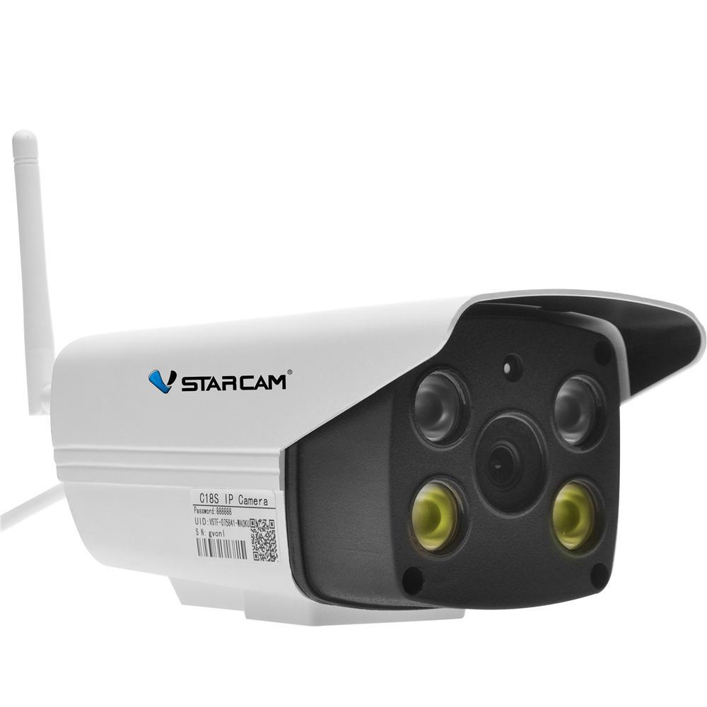 VStarcam C18S 1080P Outdoor IP Camera กล้องวงจรปิดไร้สาย กล้องนอกบ้าน 3 ...
