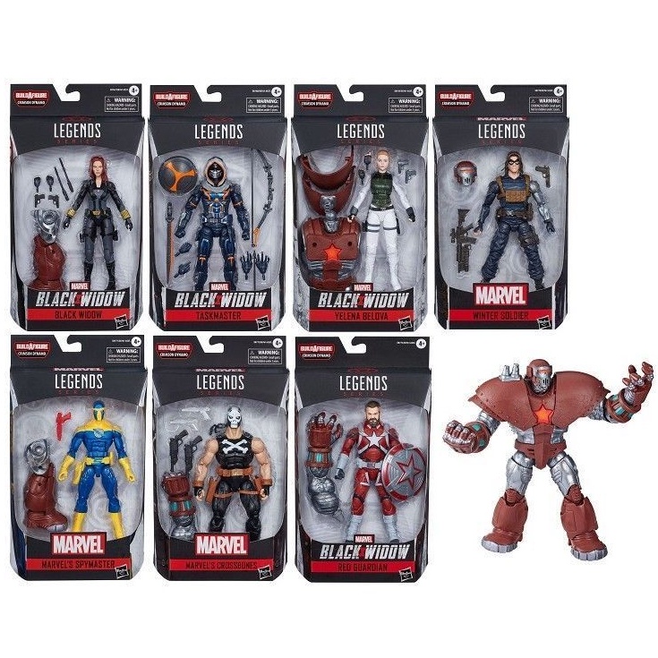 Marvel Legends Black Widow Figures Taskmaster Yelena Belova Winter ...