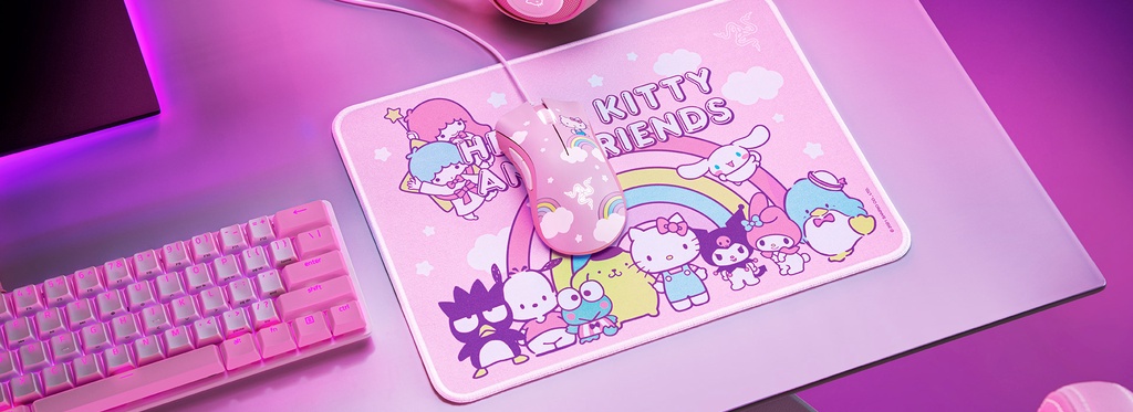 RAZER GAMING MOUSE DEATHADDER ESSENTIAL & GOLIATHUS MOUSE PAD MAT ...