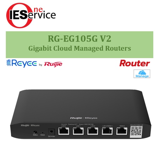 Ruijie Reyee RG-EG105G V2 Gigabit Cloud Managed Routers | Shopee Thailand