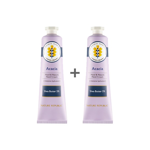 HAND & NATURE ACACIA HAND CREAM 1+1 | Shopee Thailand